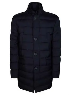 Herno Down Jacket With Hood - Nero
