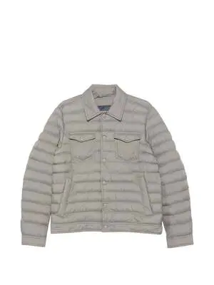 Herno Button-fastening Patch-pocket Shirt Jacket - Dusky