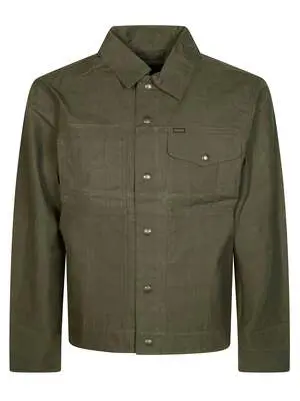 Filson Ranger Jacket With Buttoned Chest Pockets - Verde