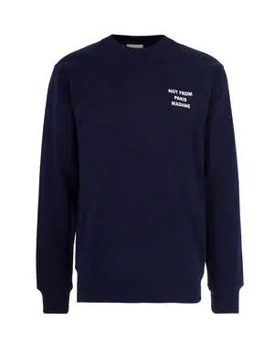 Drole De Monsieur Graphic Crewneck Sweatshirt - Navy