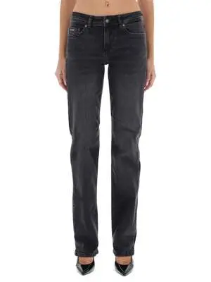 Versace Tailored Wide-leg Trousers - Black