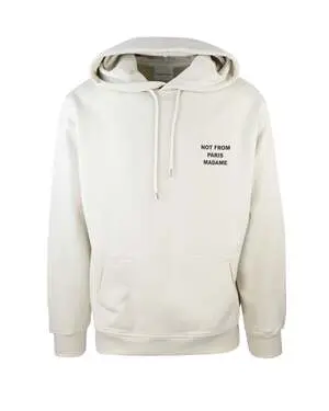 Drole De Monsieur Pullover Hoodie With Graphic Print