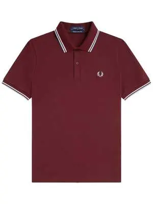 Fred Perry Classic Logo Polo Shirt For - Red