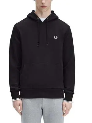Fred Perry Classic Hoodie - Black