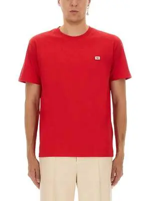Valentino Garavani Regular Fit Cotton T-shirt With Signature Vlogo