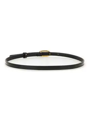 Valentino Garavani Leather Belt - Black