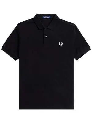 Fred Perry Classic Logo Polo Shirt - Black