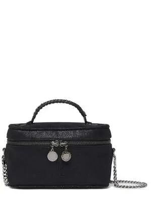Stella McCartney Mini Vanity Case Innovative Vegan Design, 11 Cm Height - Black