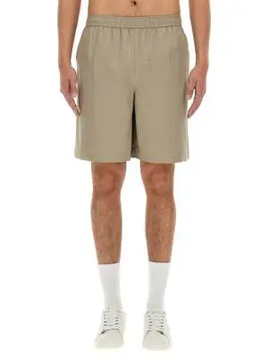 Fred Perry Cotton Bermuda Shorts