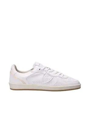Philippe Model Premium Leather Sneakers - West_blanc