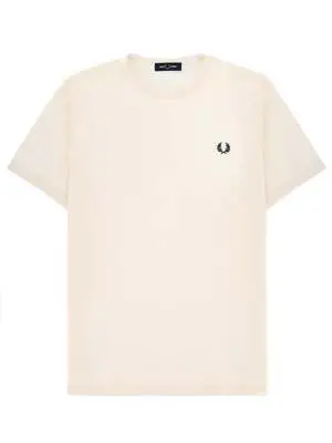 Fred Perry Crew Neck T-shirt - Ivory
