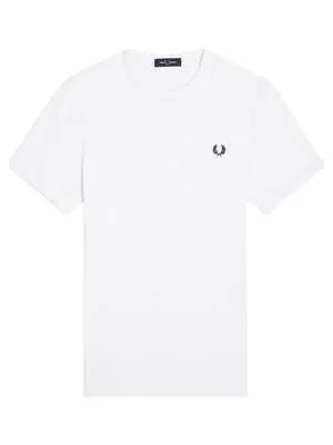 Fred Perry Crew Neck T-shirt - White