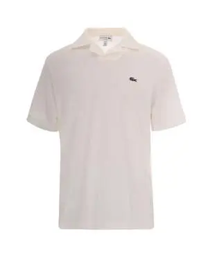 Lacoste Classic Fit Short Sleeve Polo Shirt - Flour