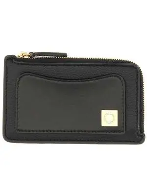 Stella McCartney Mini Zipped Wallet - Black