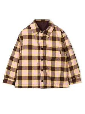 Palm Angels Reversible Padded Mini Shirt