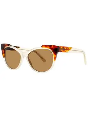 ANDY WAWA Mini Designer Sunglasses - F - Green/yellow - Smoke