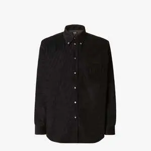Fendi S Iconic Short Sleeve Shirt - Nero