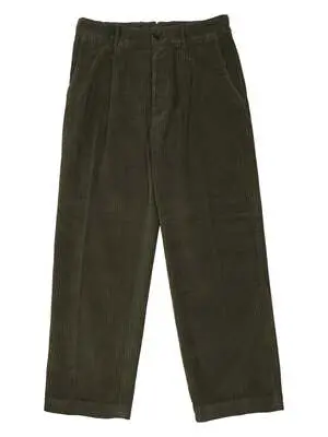 NINE:INTHE:MORNING Tailored Pleated Trousers - Green