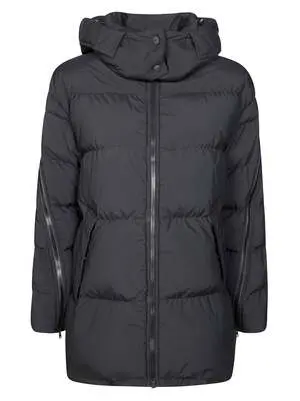 Herno Elegant Mini Puffer Jacket - Nero