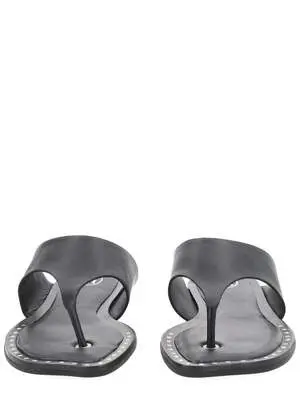 Ash Studded Gladiator Sandals - Black