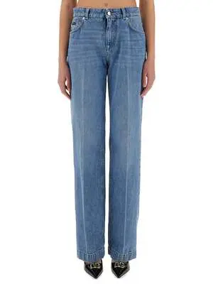 Dolce & Gabbana Loose Fit Jeans - Denim