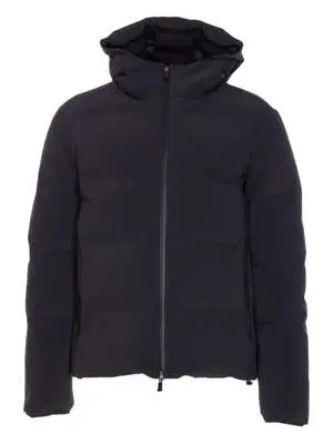 Herno Lightweight Short Down Jacket For - Nero