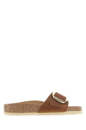 BIRKENSTOCK Narrow Fit Sandal With 3 Cm Rubber Sole - Brown