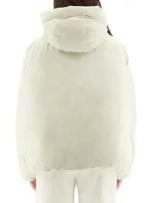 Herno Gore-tex Double Layer Hooded Jacket - Ivory