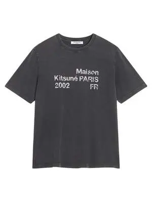 Maison Kitsuné Essential Graphic T-shirt For - Grey