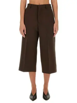 AMI Paris Military Bermuda Cropped Pants