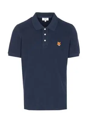 Maison Kitsuné Cotton T-shirt For Summer Style - Blue