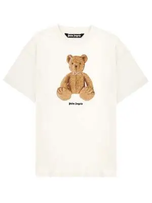 Palm Angels Teddy Bear Graphic T-shirt - White