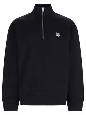 Maison Kitsuné Classic Cotton Sweatshirt - Black