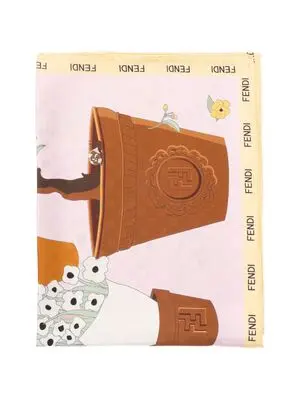 Fendi Gardening Foulard Silk - Rosamult