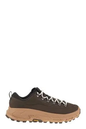 Hoka One One Tor Summit Nubuck Leather Sneakers - Brown