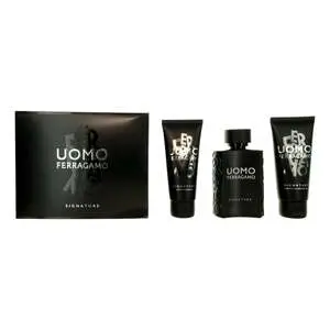 FERRAGAMO Ultimate Grooming Set: 3.4 Oz Eau De Toilette, 3.4 Oz After-shave Balm & 3.4 Oz Shower Gel - Default