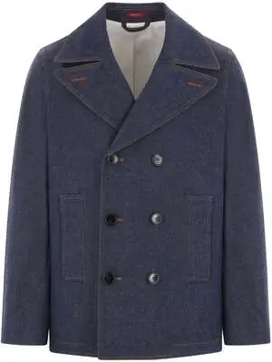 Gucci Cotton Denim Jacket With Horsebit Detail