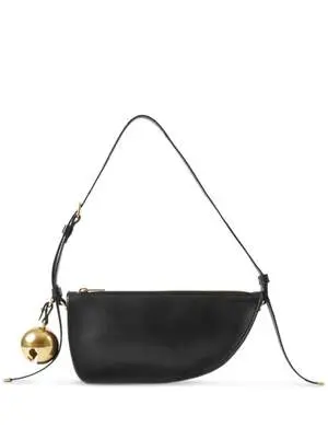 Burberry Mini Shield Sling Handbag - Black
