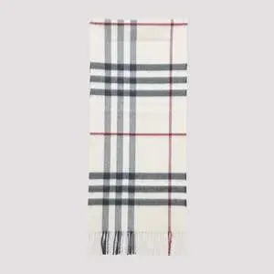Burberry Check Scarf - Grey