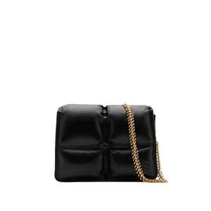Burberry B Cut Chain Mini Handbag - Black