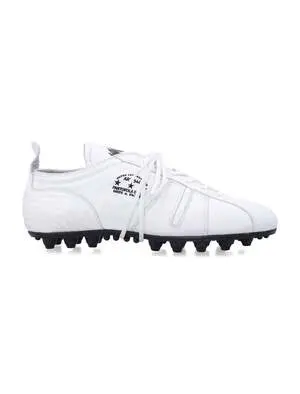 PANTOFOLA D'ORO Classic Football-inspired Slip-on Sneakers - White