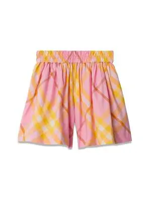 Burberry Vintage Check Cotton Shorts - Multicolour