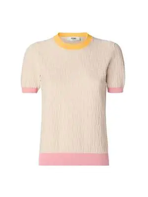 Fendi Short Sleeve Sweaters For Women