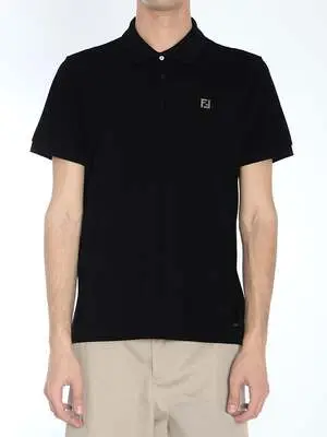 Fendi Timeless Polo Shirt - Nero