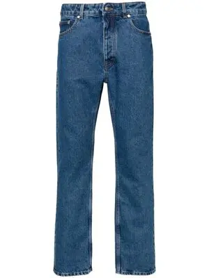 Palm Angels Monogram Straight Leg Pants