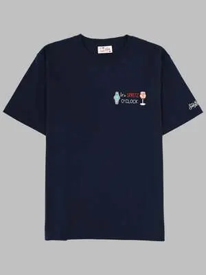 MC2 SAINT BARTH T-shirt With Embroidered Design - Blue