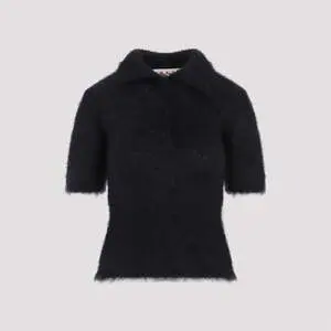 Marni Mohair Polo Shirt