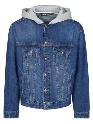 Palm Angels Curved Logo Jacket For