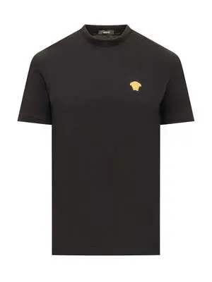 Versace Classic Cotton T-shirt Fw25 Collection - Black
