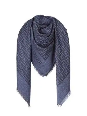 FENDI Fendi Iconic Jacquard Scarf - 140cm X 140cm